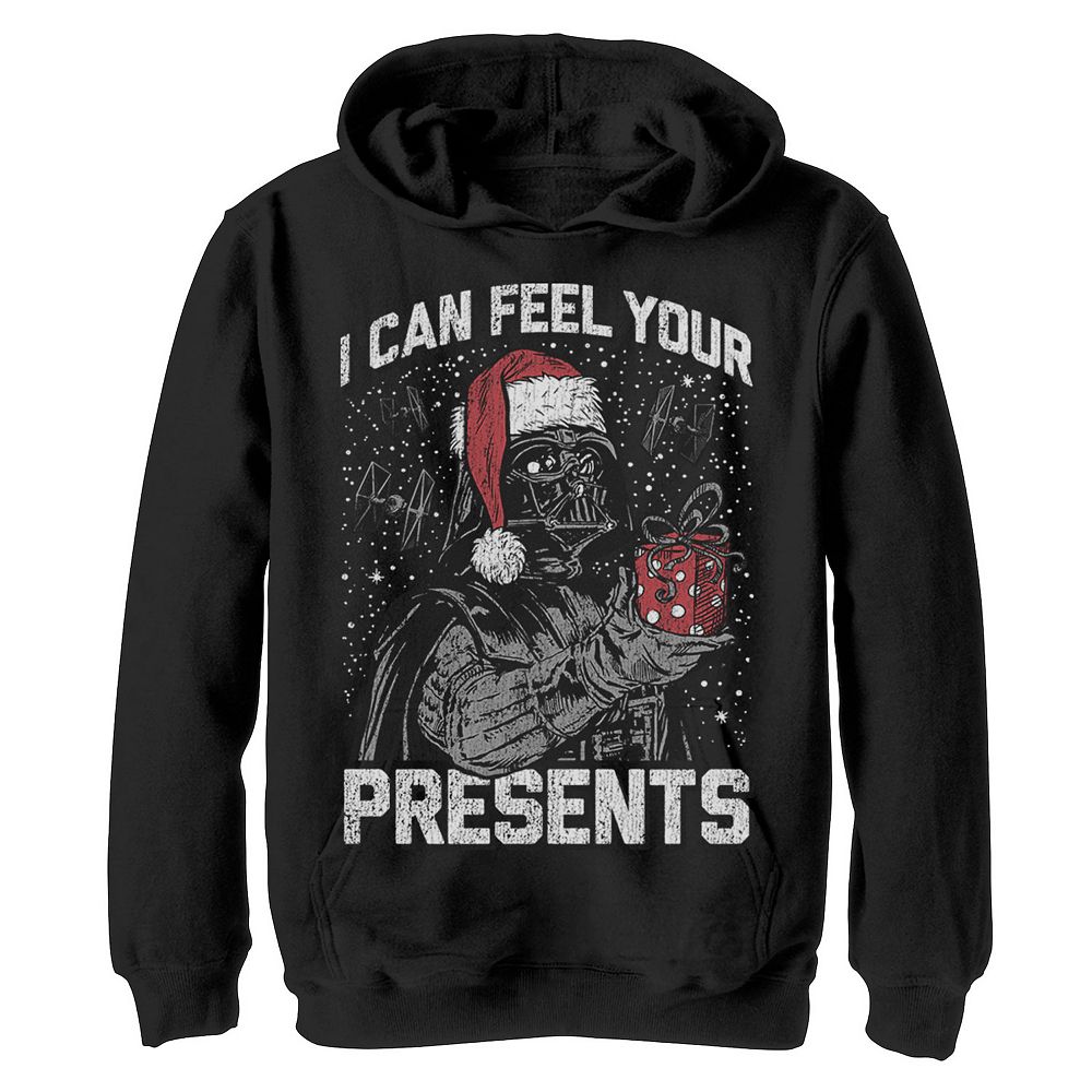 Boys 8-20 Star Wars Christmas Darth Vader I Can Feel Your Presents ...