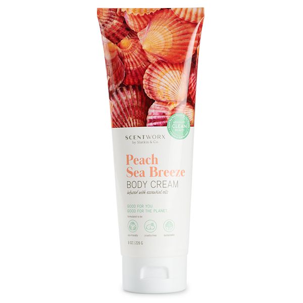 ScentWorx by Slatkin & Co. Peach Sea Breeze Body Cream