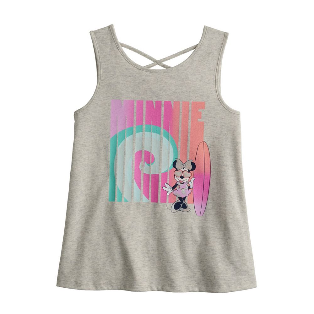 Disney's Minnie Mouse Girls 4-12 Criss-Cross Back Tank Top by Jumping ...