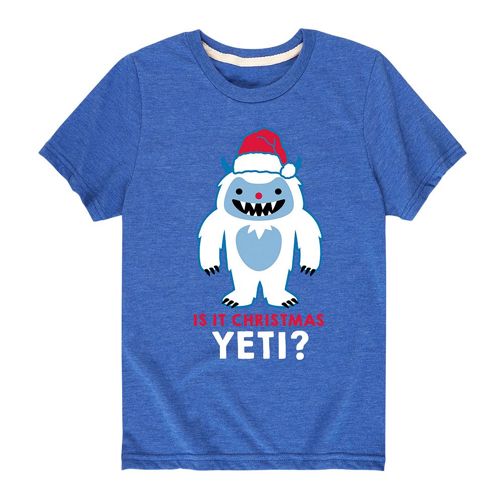 Boys 8-20 Is It Christmas Yeti Graphic Tee