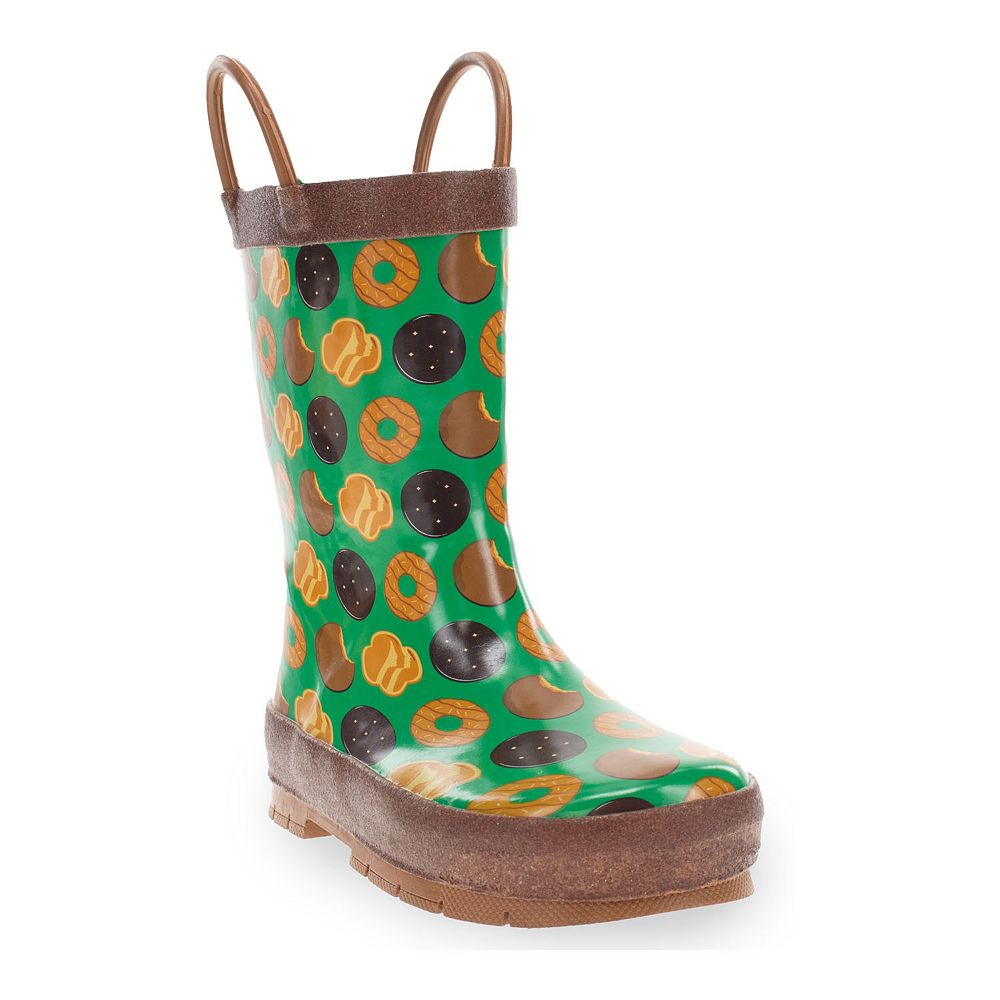 Western Chief X Girl Scouts Its Raining Cookies Girls' Rain Boots