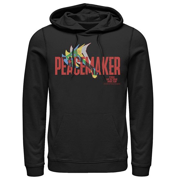 Men's The Suicide Squad Peacemaker Hatchet Logo Hoodie