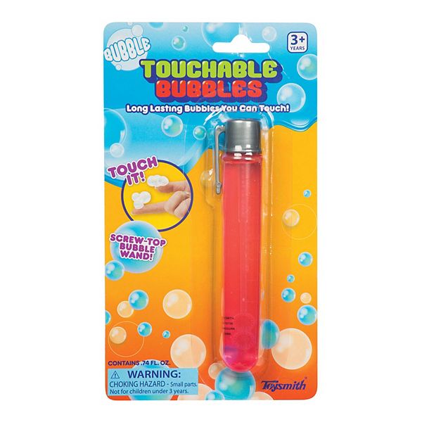 Toysmith Touchable Bubbles