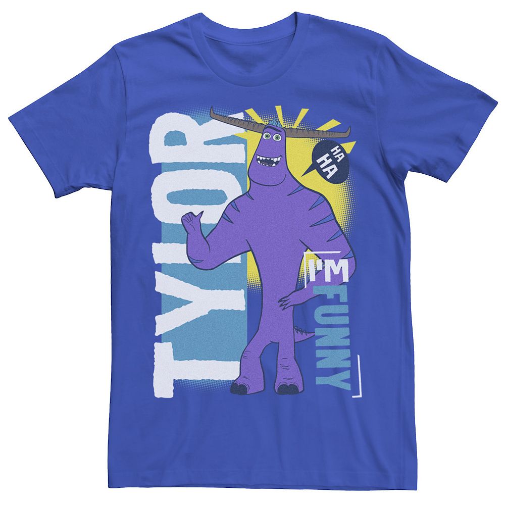 Disney / Pixar's Monsters At Work Tylor Men's Ha Ha Funny Tee