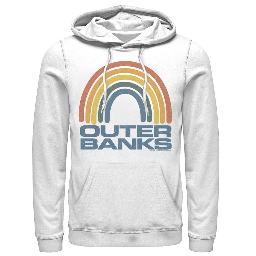 Men's Outer Banks Rainbow Logo Hoodie