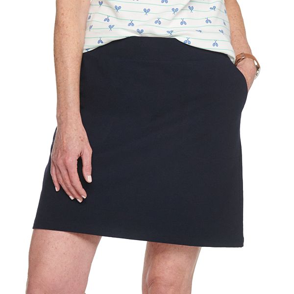 Petite Croft & Barrow® Easy Pull On Skort