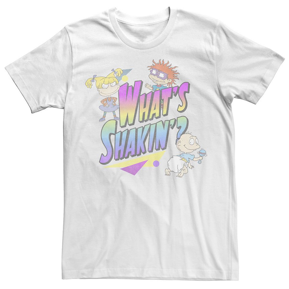Men's Nickelodeon Rugrats Vintage Neon What's Shakin'? Tee