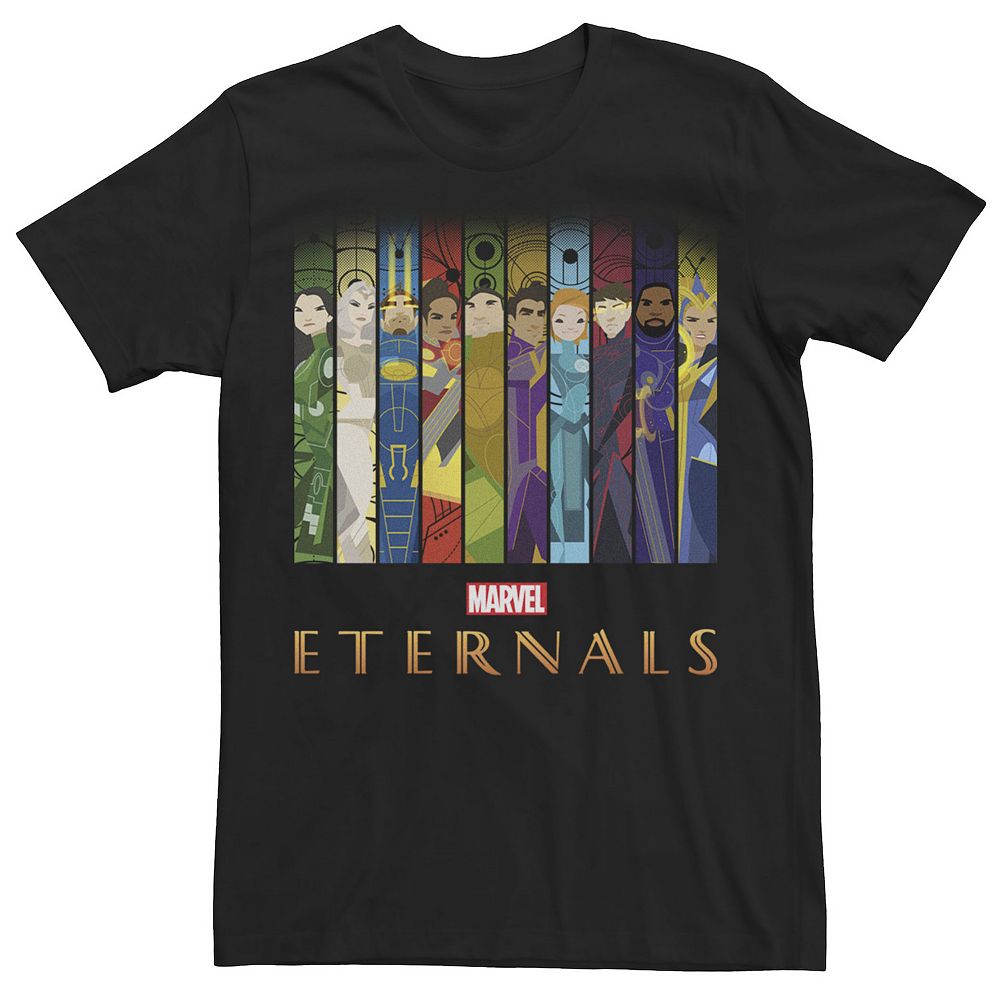 Men's Marvel Eternals Team Lineup Poster Tee