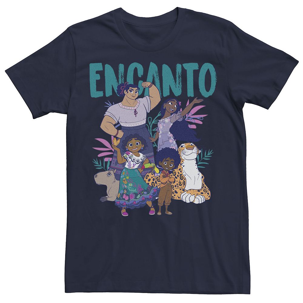 Disney's Encanto Men's Group Portrait Logo Tee
