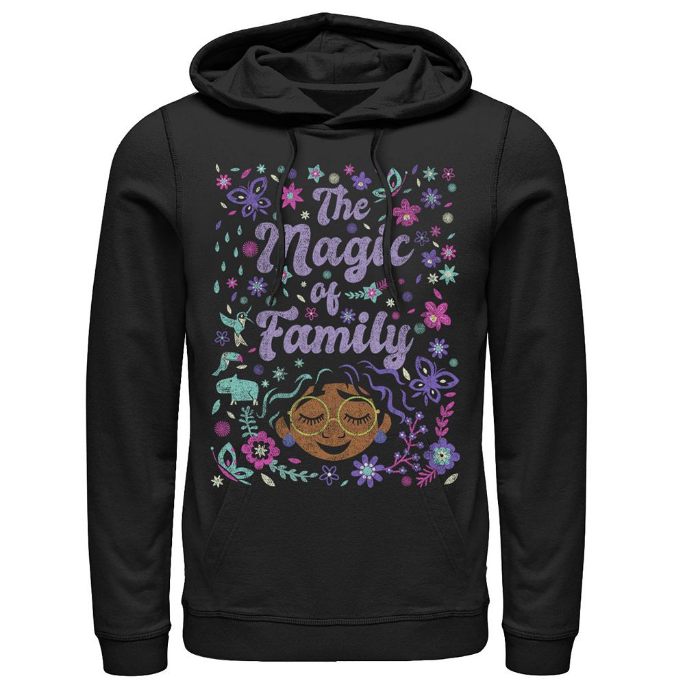 Disney's Encanto Men's The Magic Of Family Collage Poster Hoodie