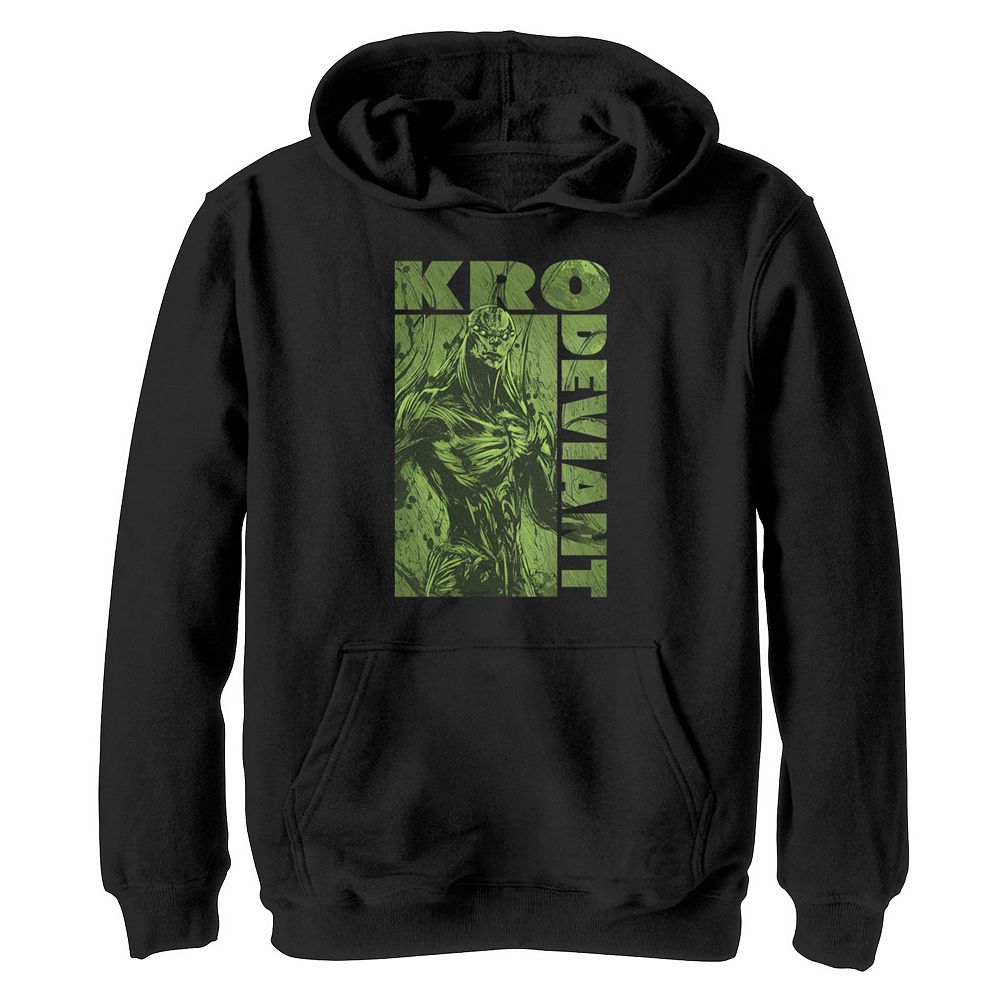 Boys 8-20 Marvel Eternals Kro The Deviant Portrait Hoodie