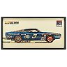 Muscle Car Collage Framed Graphic Wall Art
