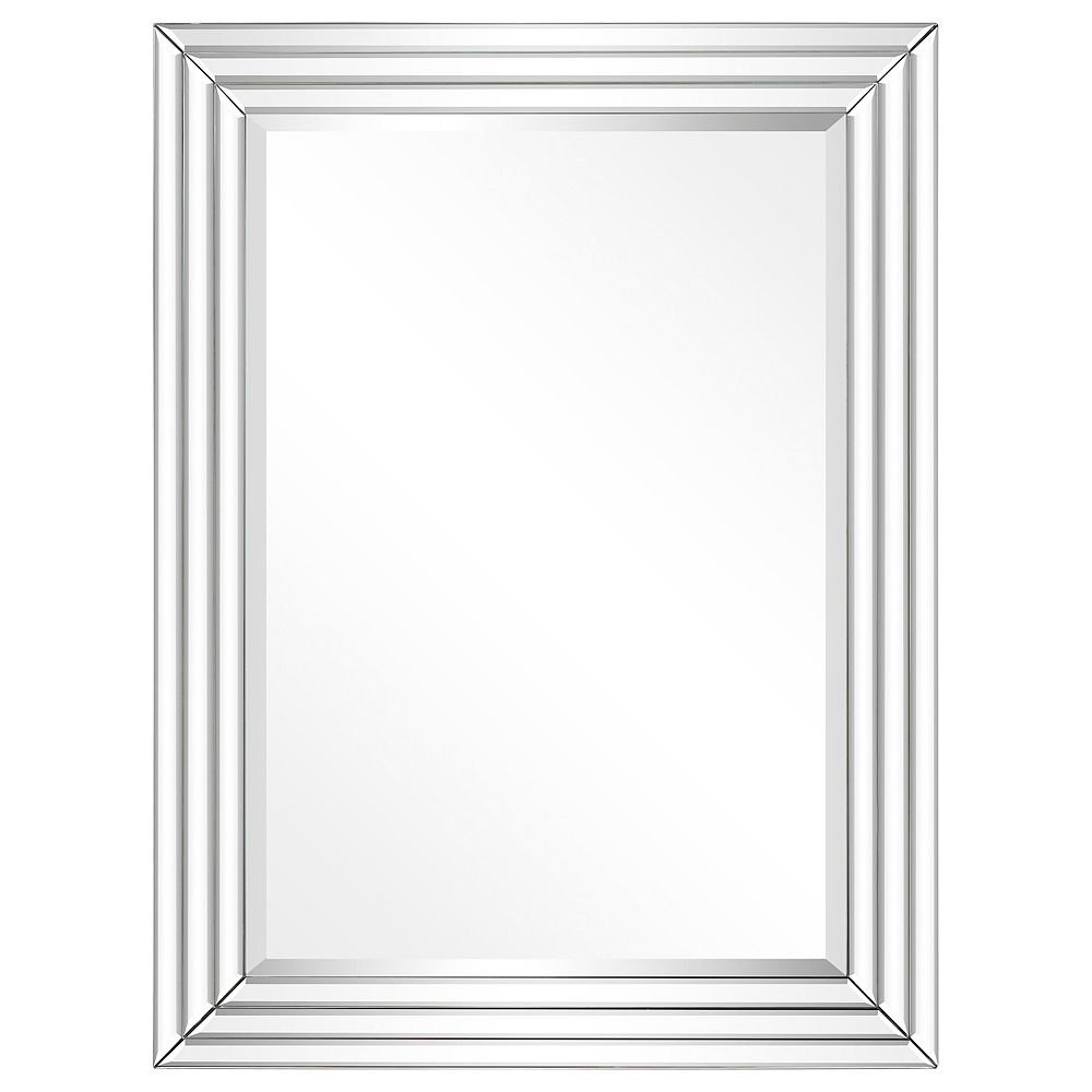 Multi Faceted Rectangle Wall Mirror