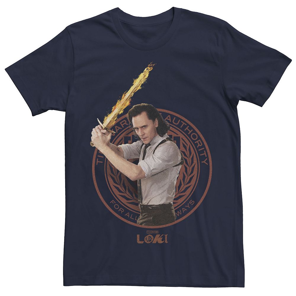 Men's Marvel Loki TVA Crest Overlay Tee