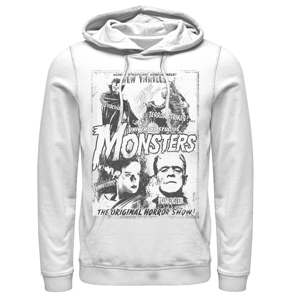 Men's Universal Monsters Collage Movie Poster Hoodie