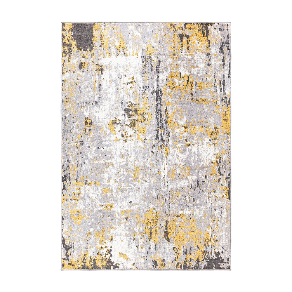 World Rug Gallery Modern Abstract Splatter Area Rug