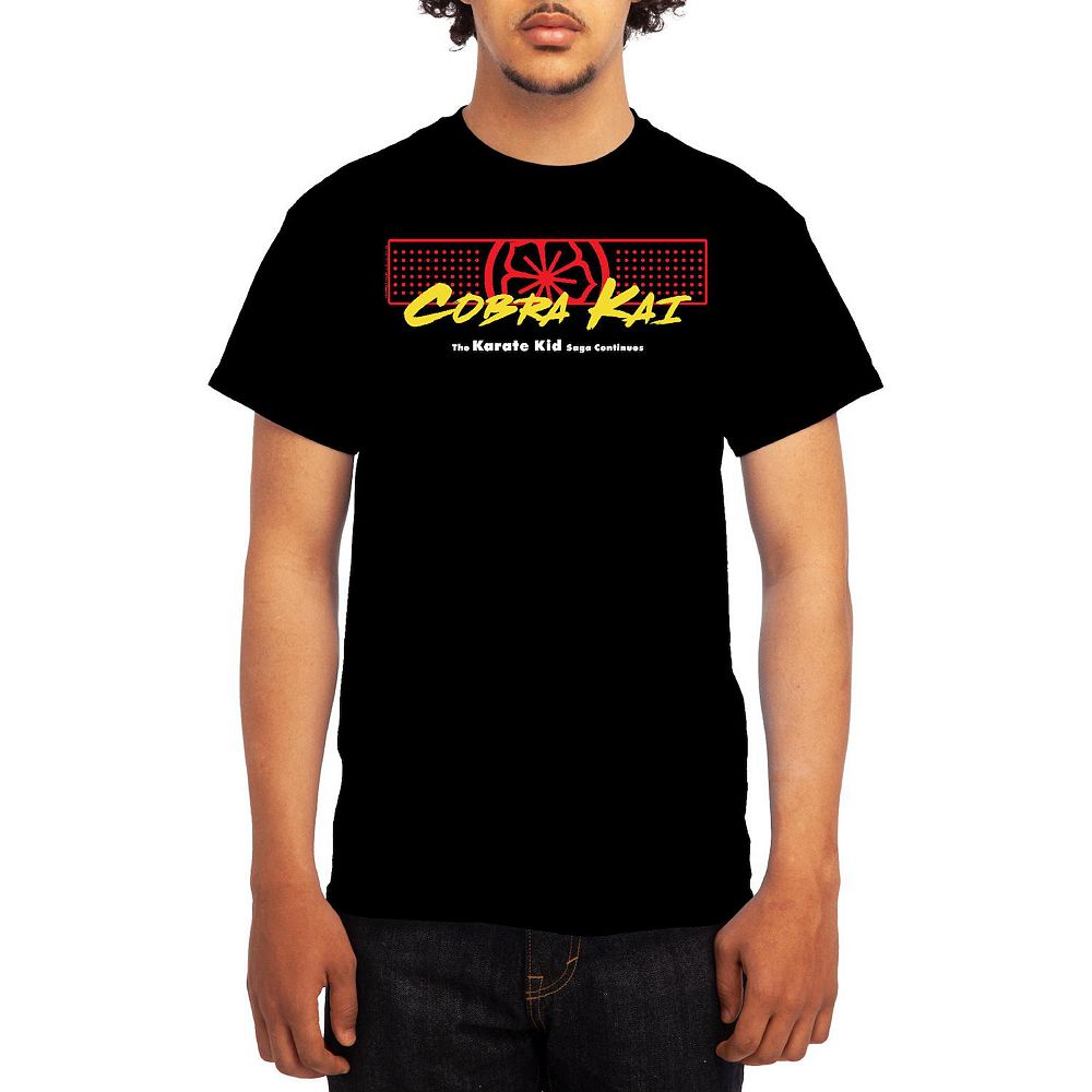Men's Cobra Kai The Saga Continues Graphic Tee