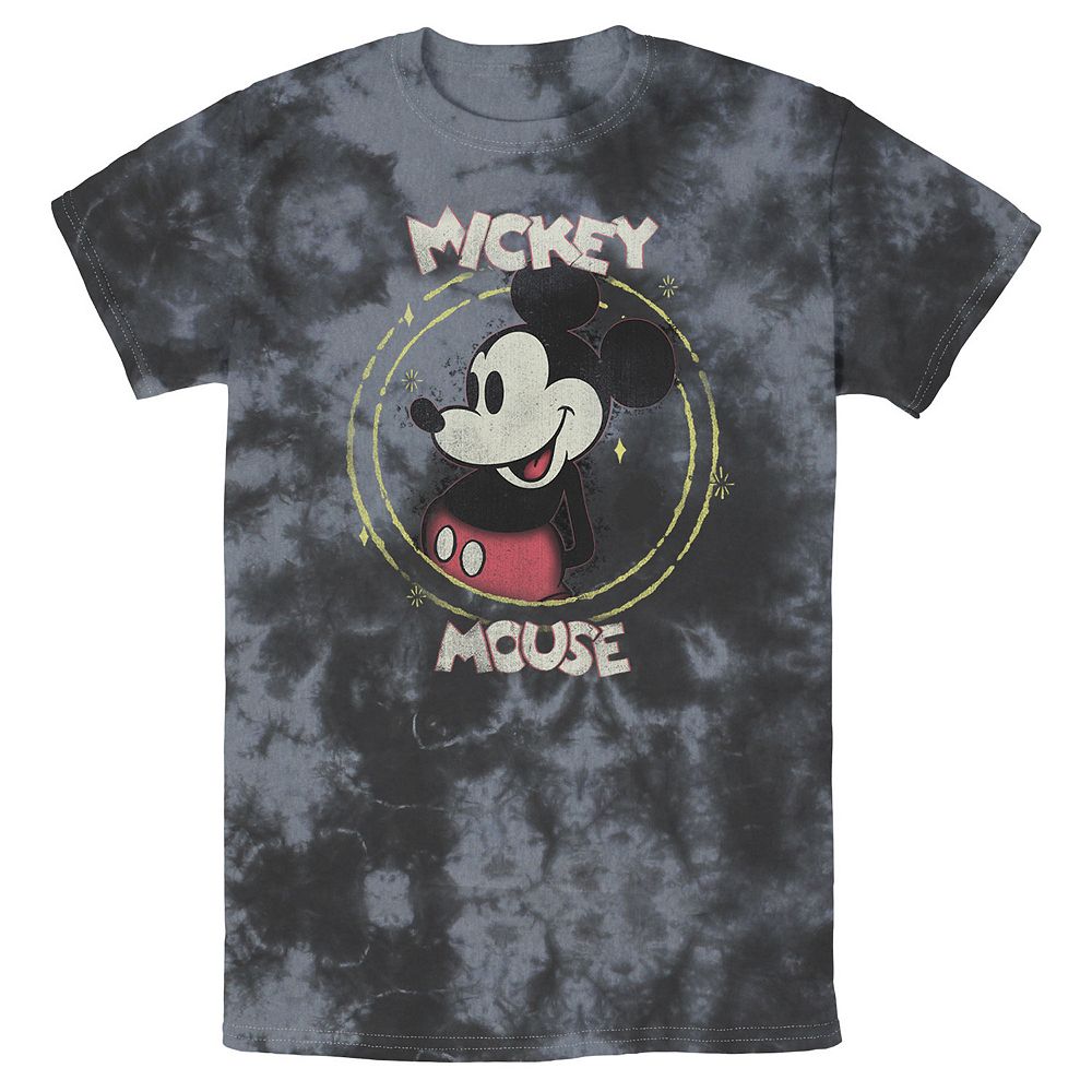 Men's Disney Mickey And Friends Spotty Mickey Mouse Portrait Wash Tee