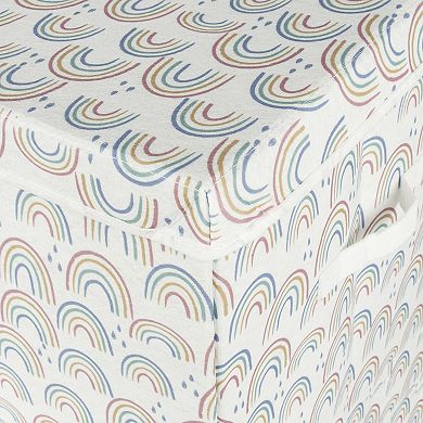 Sammy & Lou Painted Rainbow Multi-color Felt Toy Box