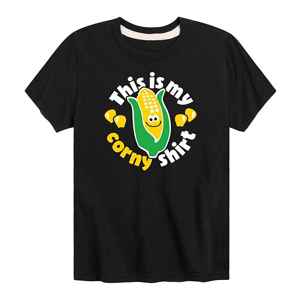 Boys 8-20 This is my Corny Shirt Graphic Tee