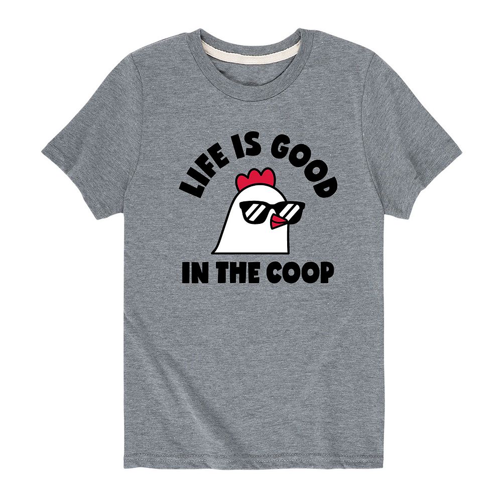 Boys 8-20 Life Is Good in The Coop Graphic Tee