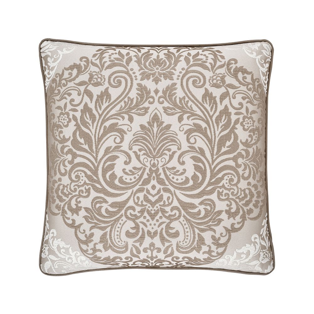 Five Queens Court Lambert 20" Square Decorative Throw Pillow
