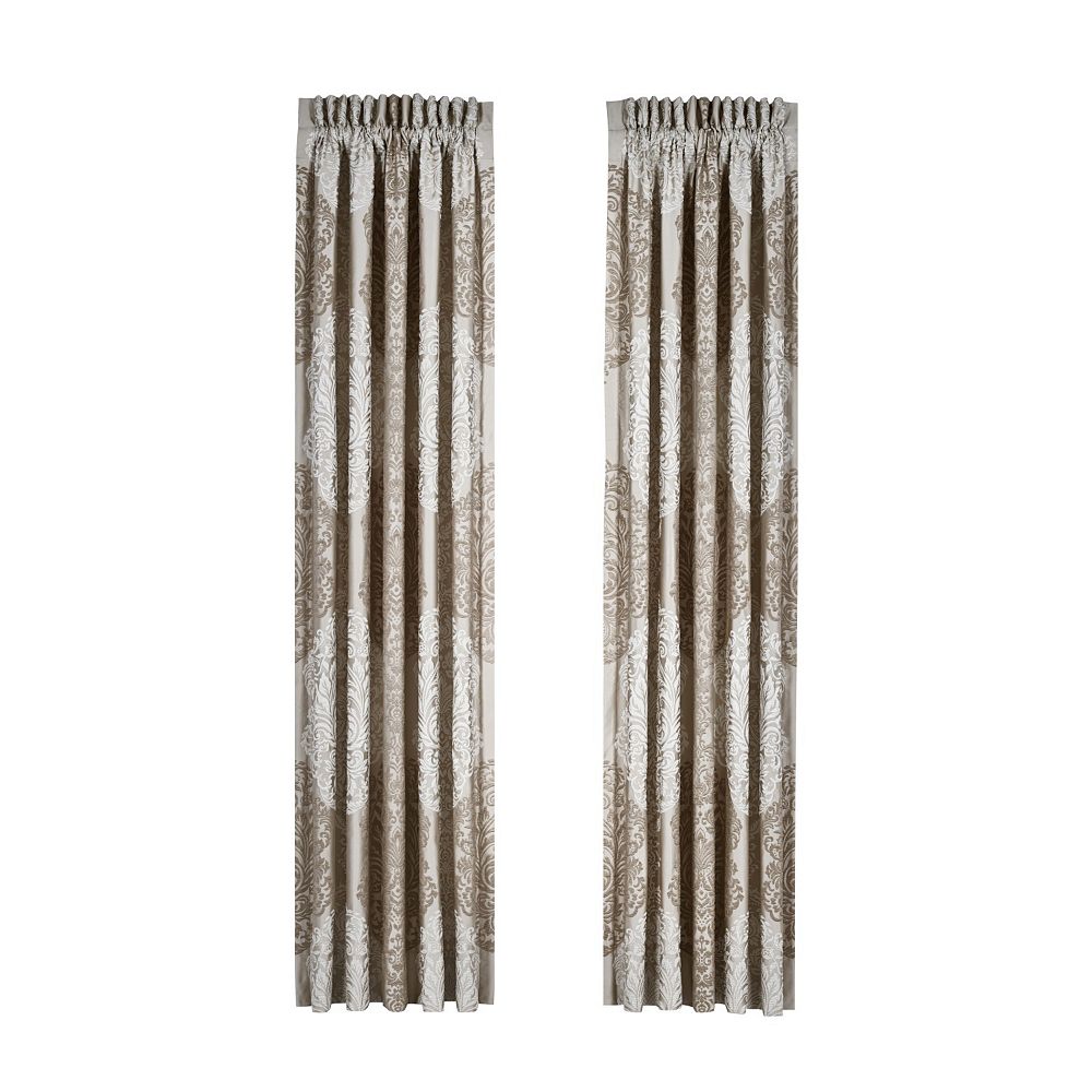Five Queens Court Lambert 2-pack Window Curtain Set