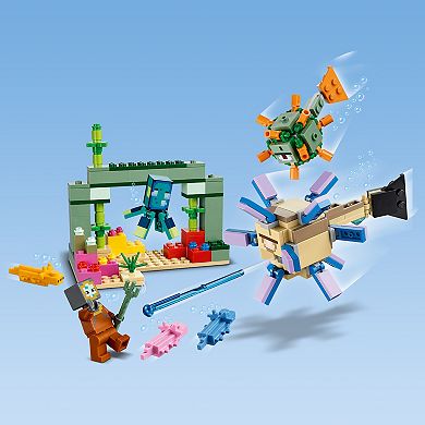 LEGO Minecraft The Guardian Battle 21180 Building Kit (255 Pieces)