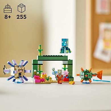 LEGO Minecraft The Guardian Battle 21180 Building Kit (255 Pieces)