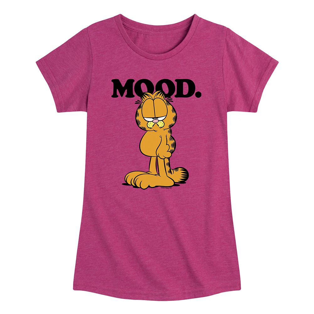 Girls 7-16 Garfield Mood Graphic Tee