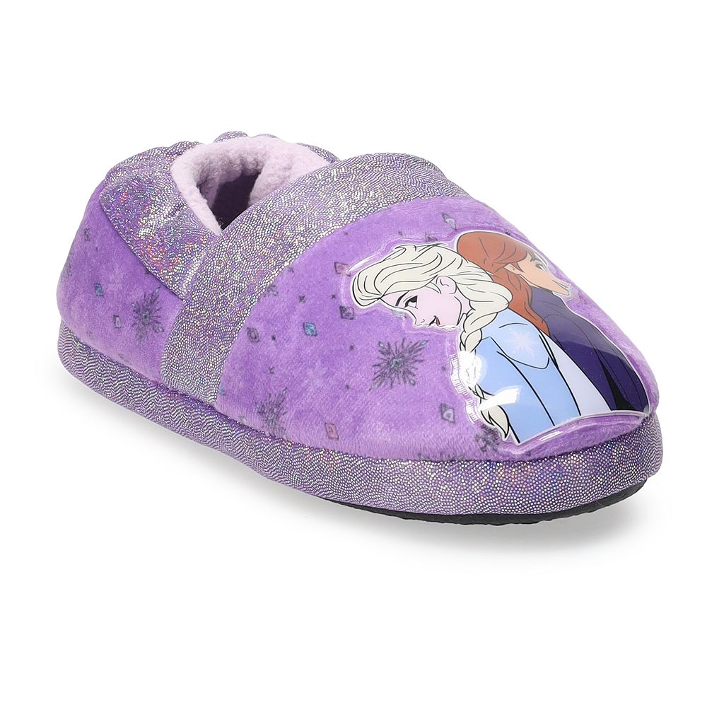Disney's Frozen Anna and Elsa Girls' Clog Slippers
