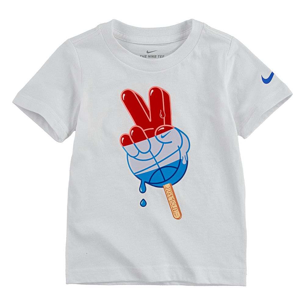 Toddler Boy Nike Americana Peace Sign Popsicle Graphic Tee