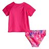 Toddler Girl Disney Minnie Mouse & Daisy Duck Rashguard & Bikini ...