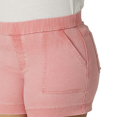 Plus Size Lee® Ultra Lux Pull-On Utility Shorts