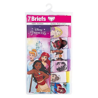 Disney Princess Wearing Underwear Multi Kid 6 Pack Disney Princesses
