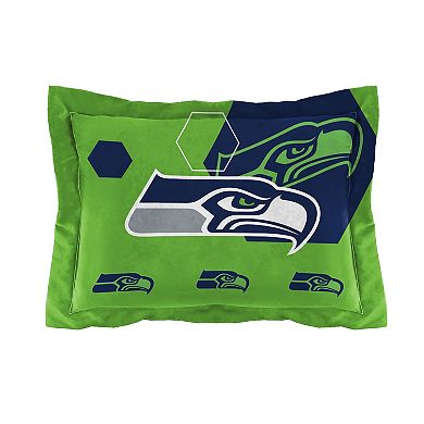 The Northwest Seattle Seahawks Twin Comforter Set with Sham