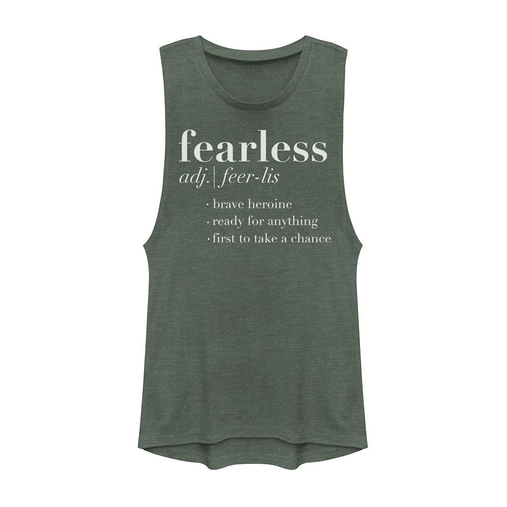 Juniors' Fearless Definition Muscle Tank Top