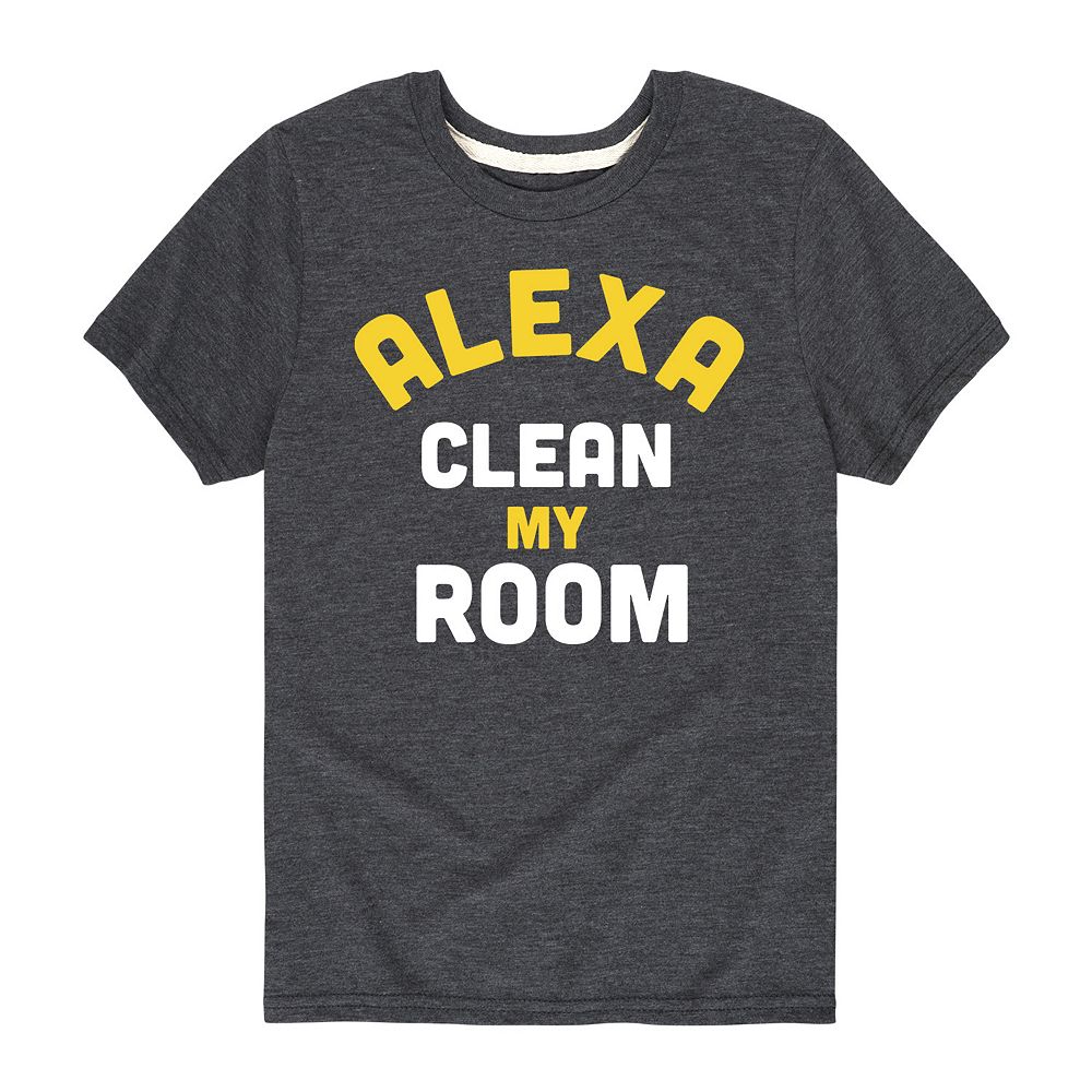 Boys 8-20 Alexa Clean My Room Graphic Tee