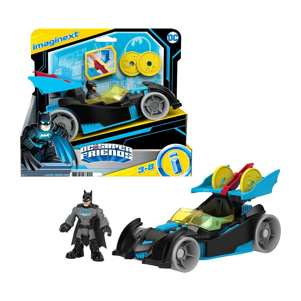 Imaginext DC Super Friends Bat-Tech Racing Batmobile Vehicle