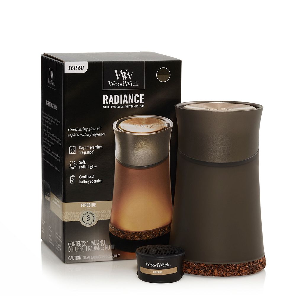 WoodWick Fireside Radiance Battery Operated Diffuser