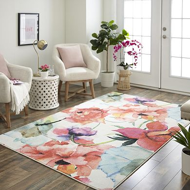 Mohawk® Home Watercolor Bouquet Multi Area Rug