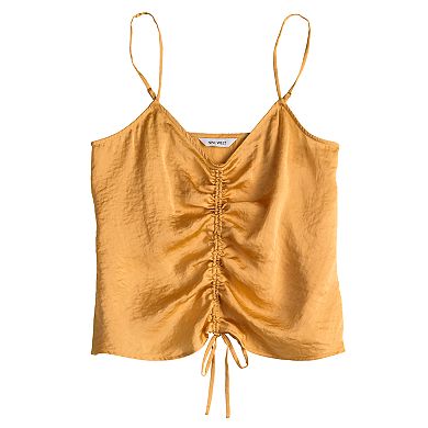 Women's Nine West Ruched Drawstring Front Tank