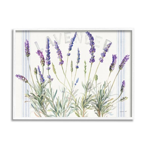 Stupell Home Decor Lavender Framed Wall Art