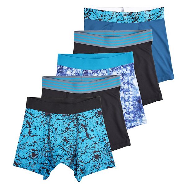 Boys 8-20 Tek Gear 5-Pack Athletic Boxer Briefs