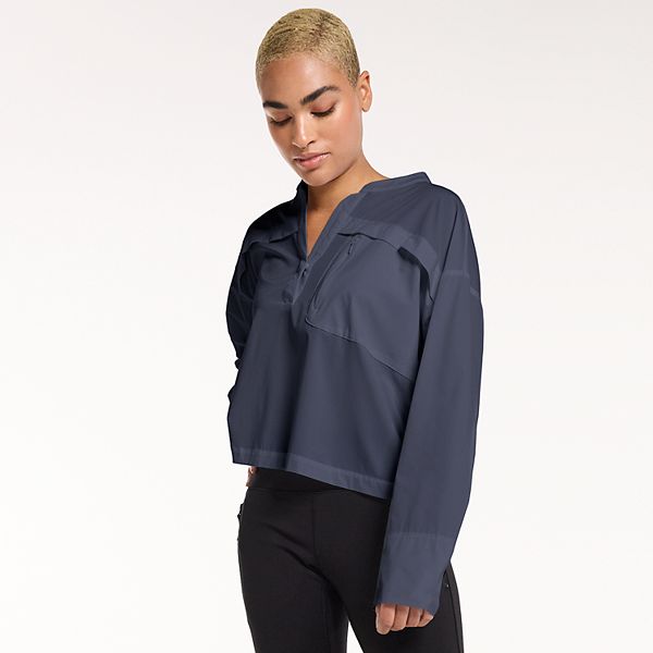 Women's FLX Woven Popover Top