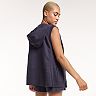 Women's FLX Hooded Zip-Up Lounge Vest