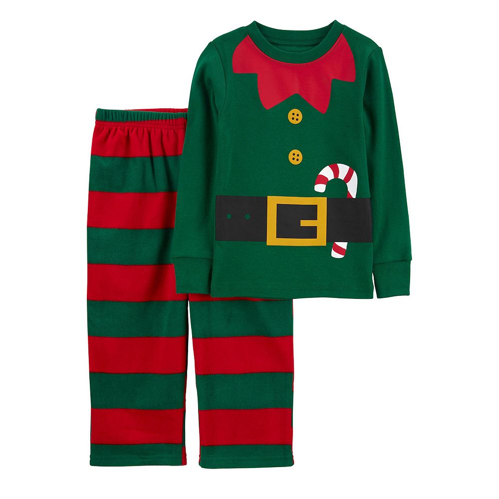 Toddler Carter's Elf Pajama Set