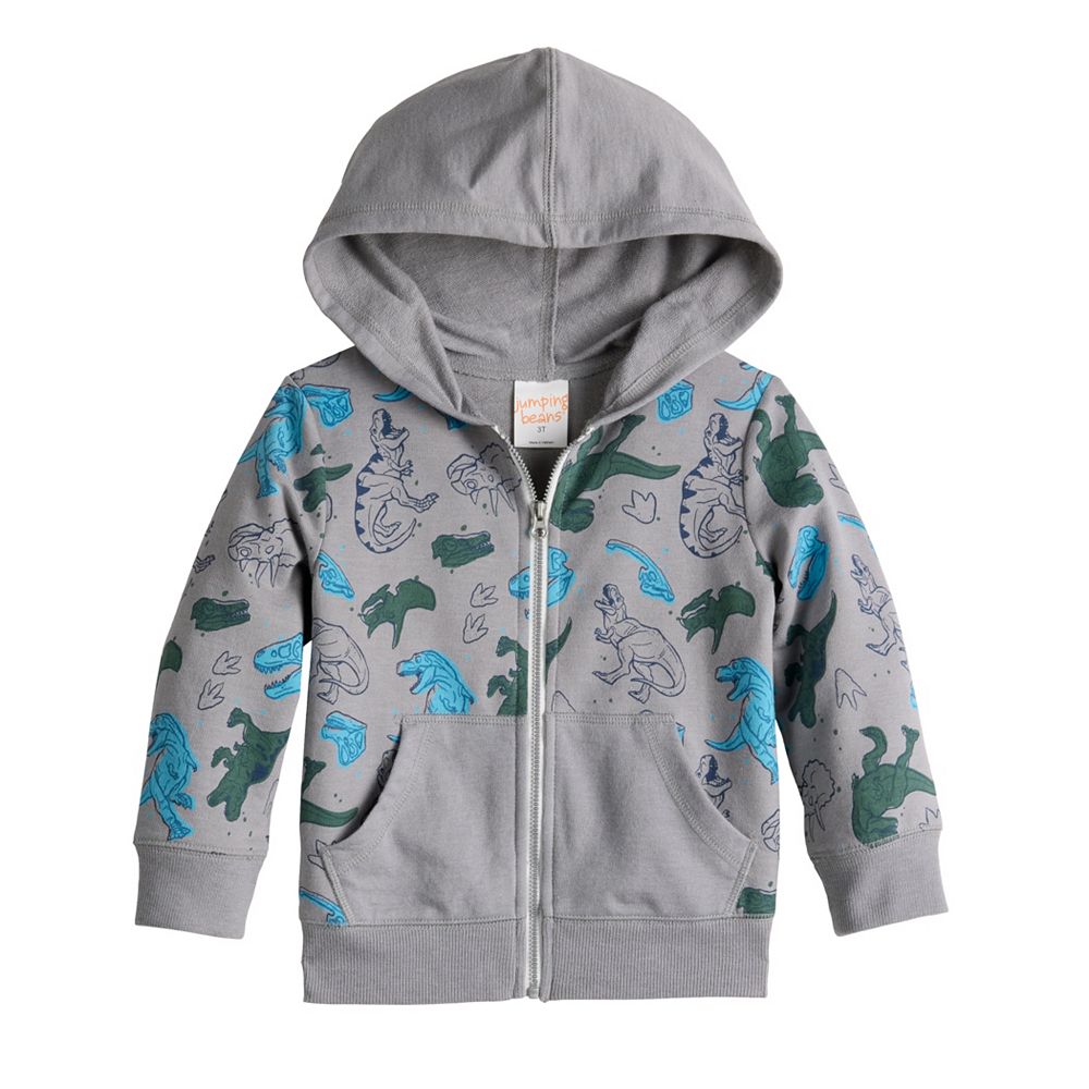 Baby & Toddler Boy Jumping Beans® Graphics French Terry Graphic Zip Hoodie