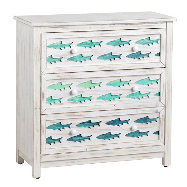 Swimming Fish 3-Drawer Dresser