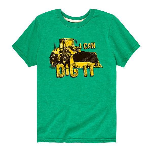 Boys 8-20 I Can Dig It Tee
